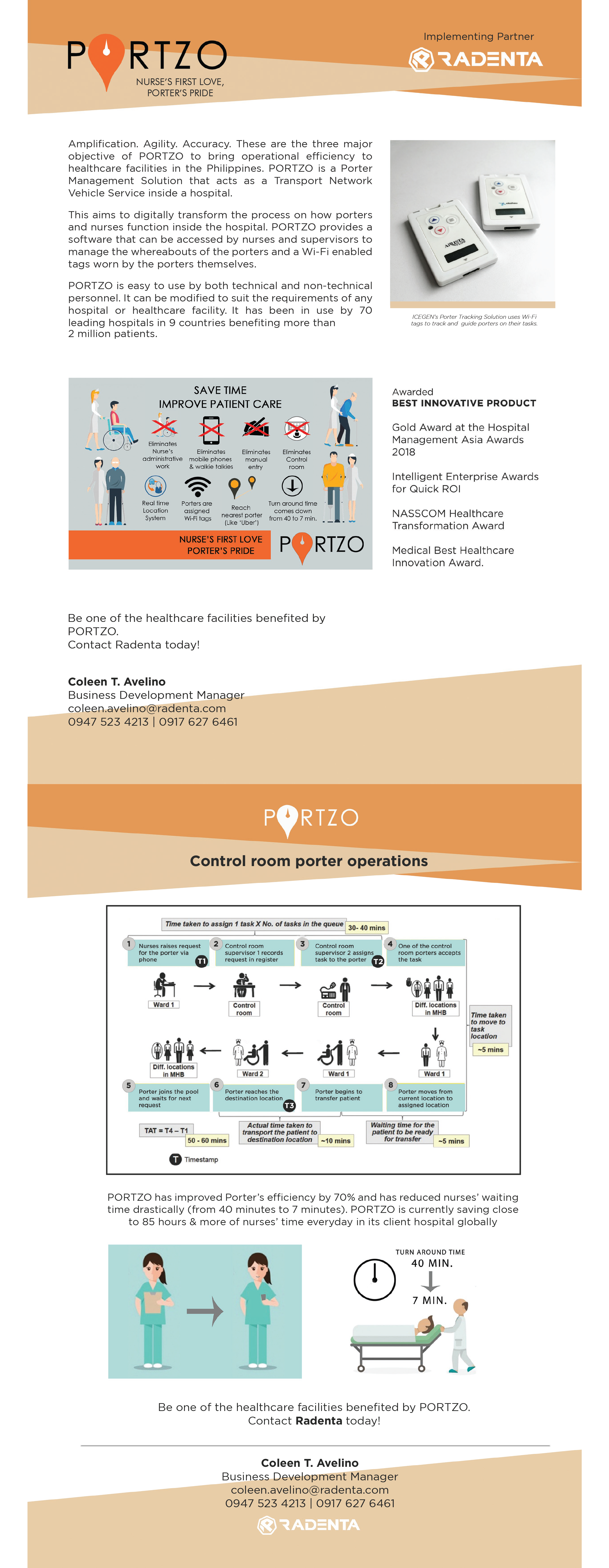 Radenta Technologies Inc - Portzo